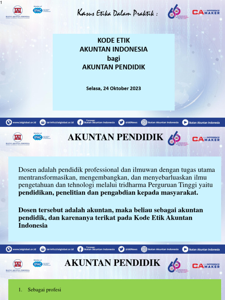 Materi Bagian III. Sharing Session | PDF