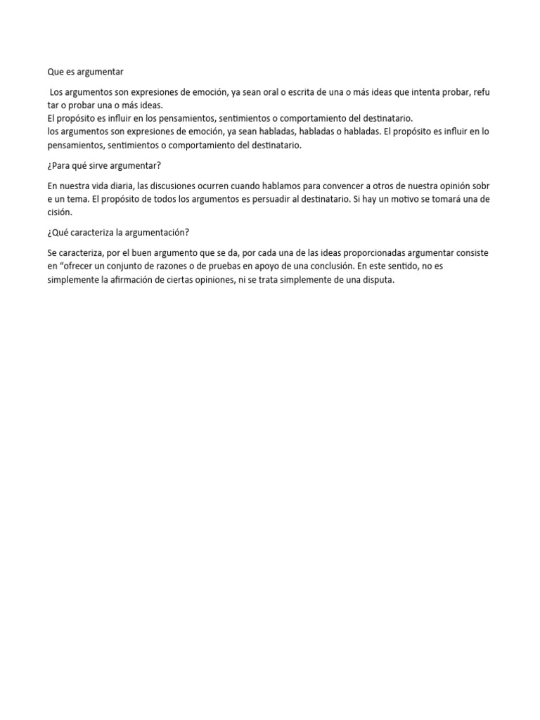 La Esencia de Argumentar | PDF