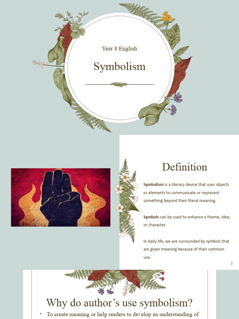 Understanding Symbolism in Literature | PDF | Symbols | Love