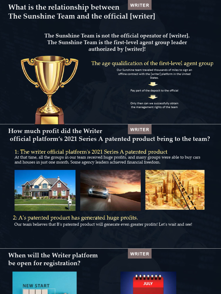 Sunshine Team (English Version) | PDF