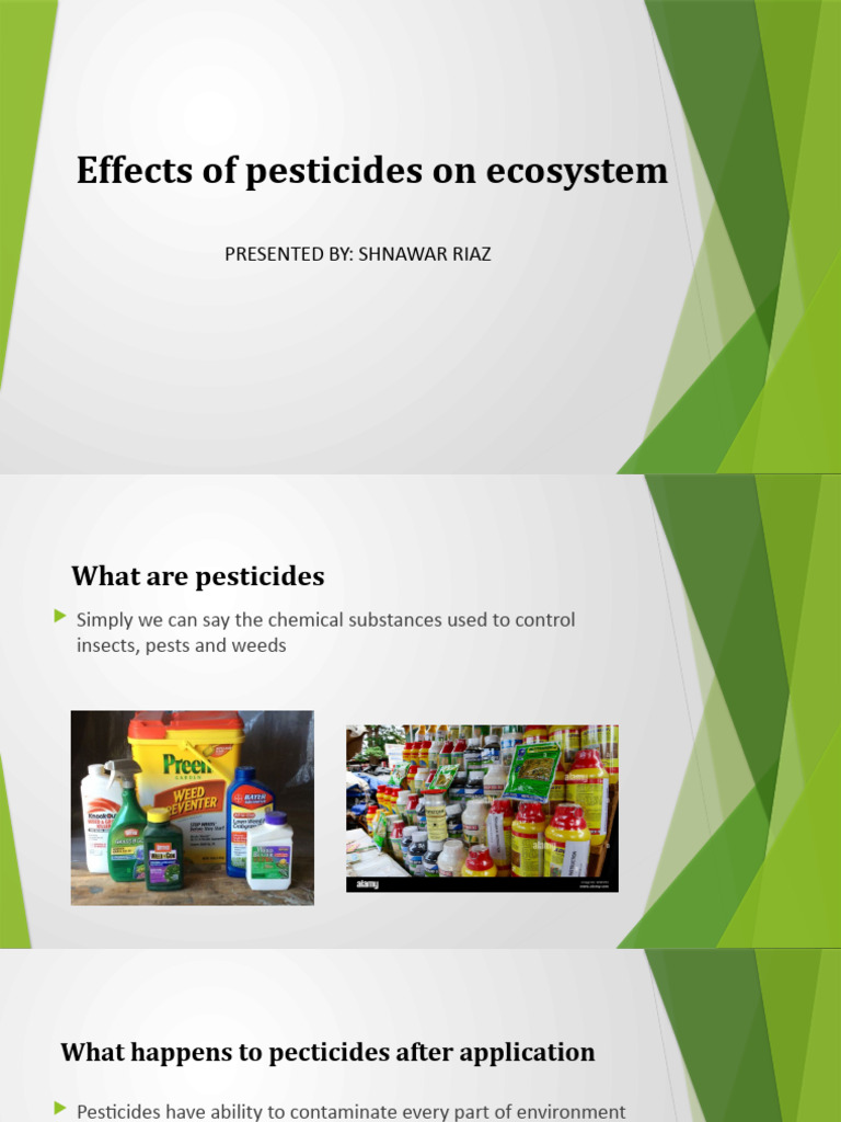 Pesticide Impact on Ecosystems Explained | PDF | Pesticide | Soil