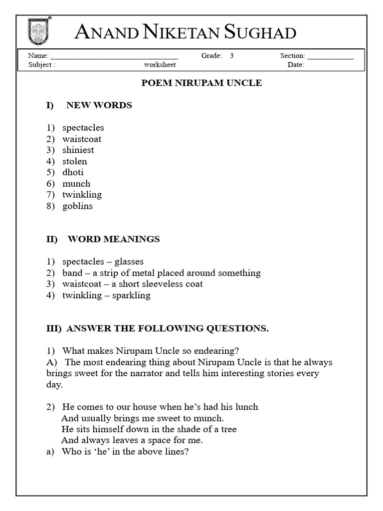 Nirupam Uncle | PDF | Home & Garden