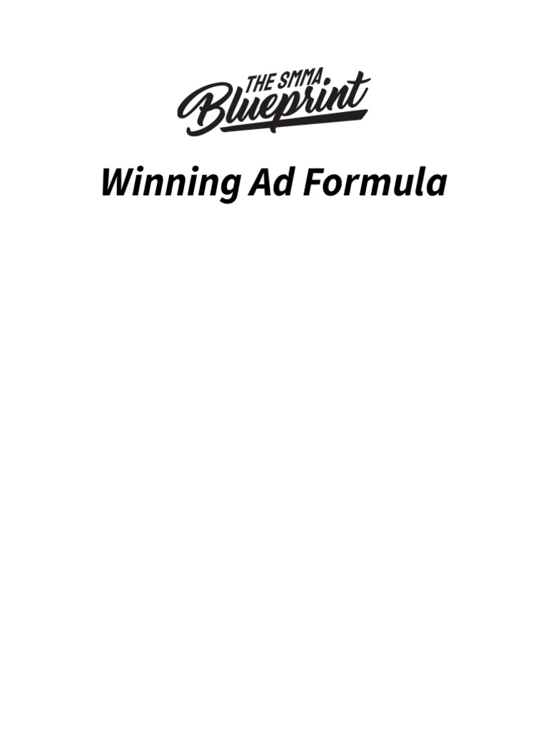 Winning Ad Formula | PDF | Copywriting | Advertising