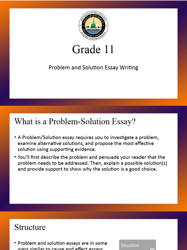 Grade 11 Problem and Solution Writing 1 | Download Free PDF | Essays | Flood
