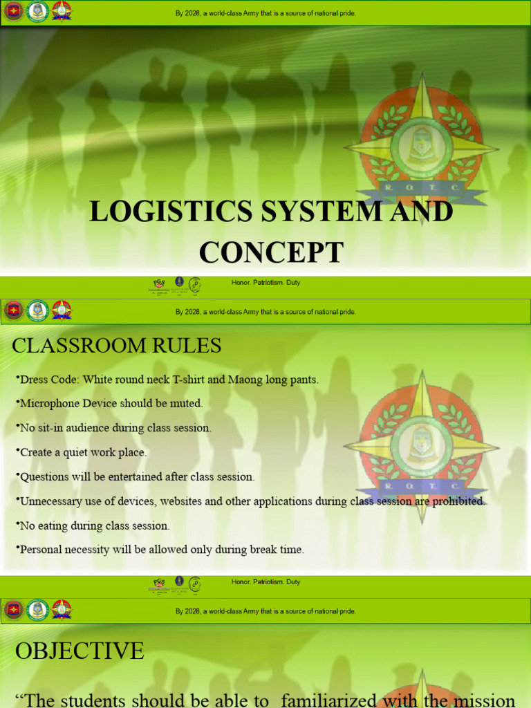 Intro To Logistics 1 | PDF | Logistics