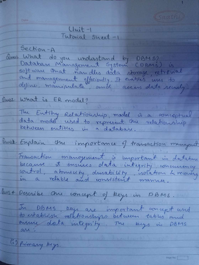 DBMS1 ASSIGNMENT - Compressed | PDF