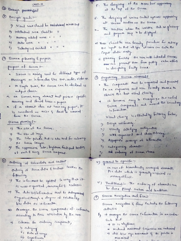 HCI Unit 2 Part 2 | PDF