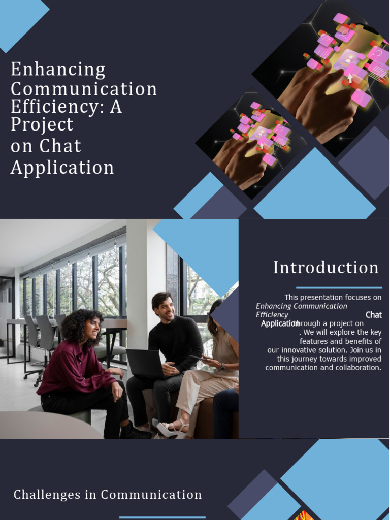 Project On Chat Application | PDF | Communication | Collaboration
