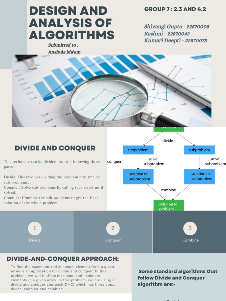 Strassen's Algorithm For MATRIX MULTIPLICATION | PDF | Algorithms ...