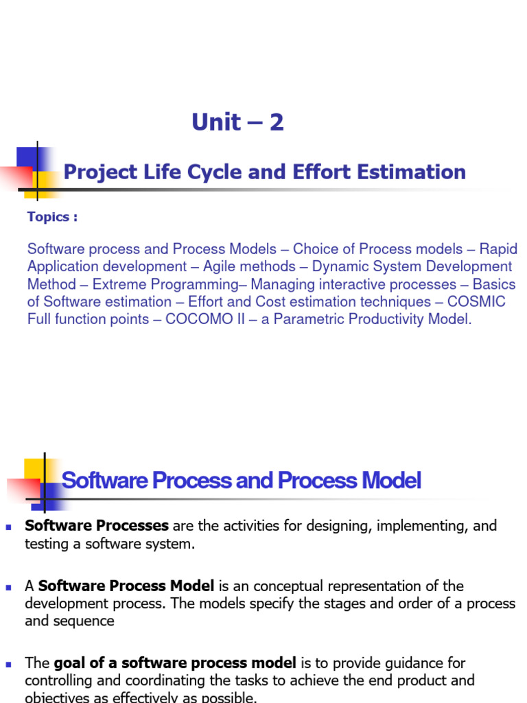 SPM Unit2 2024 240328 172315 | PDF | Software Development Process | Agile Software Development