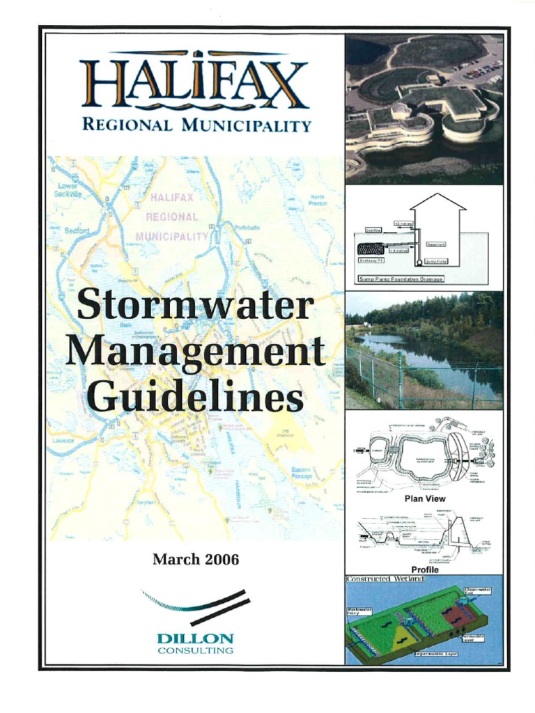 Canada Stormwater Management Guidelines - Halifax | PDF | Stormwater ...