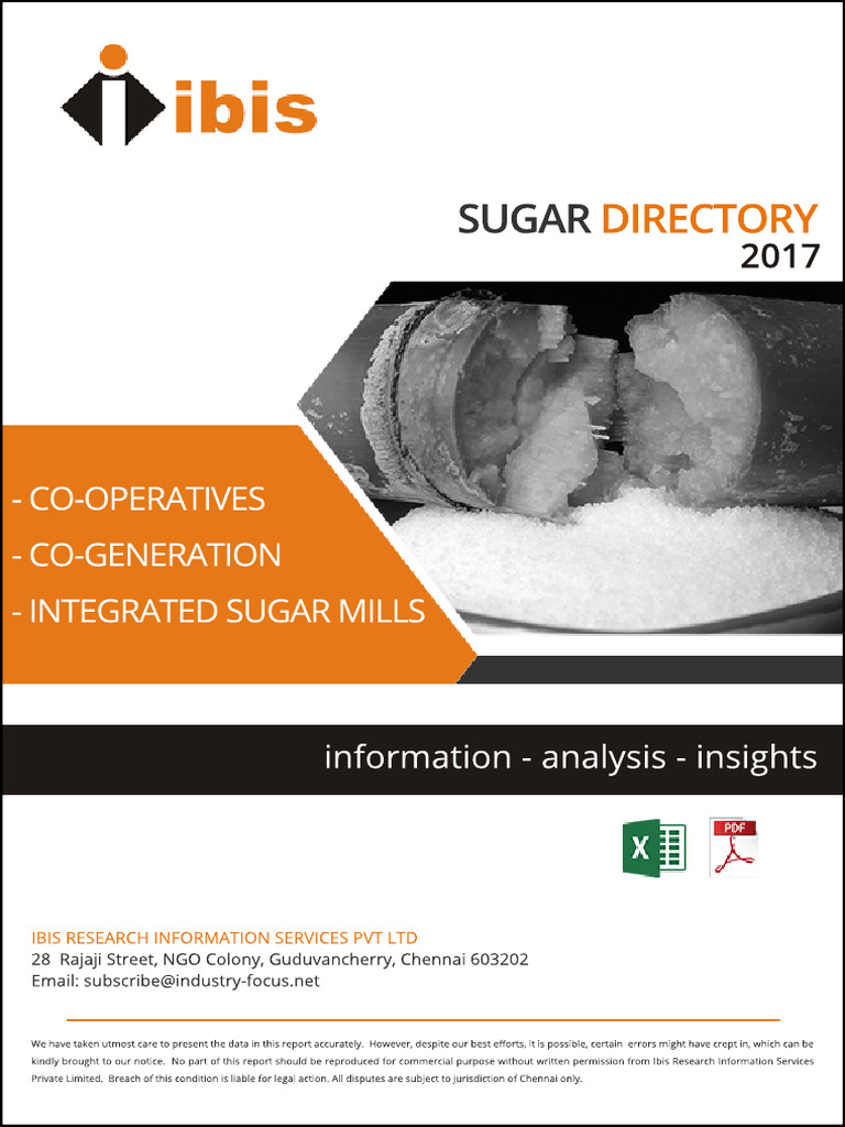 Ibis Sugar Plant Directory SamplePDF | PDF