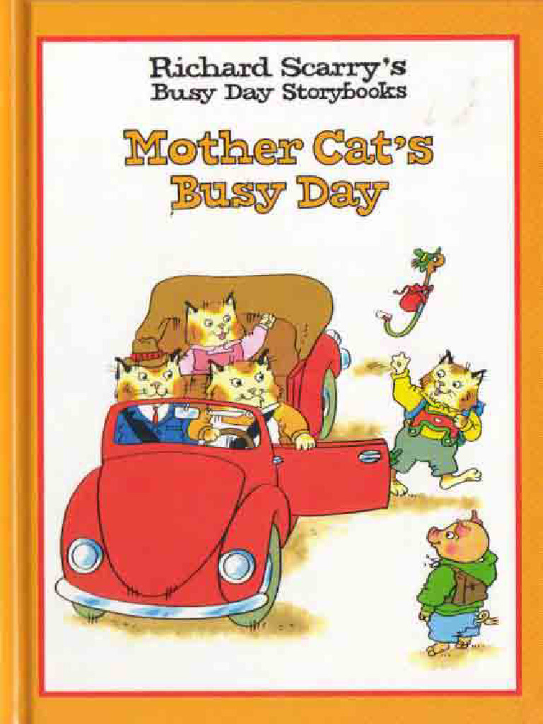 Mother Cats Busy Day (Richard Scarrys Busy Day Storybooks) (Richard ...