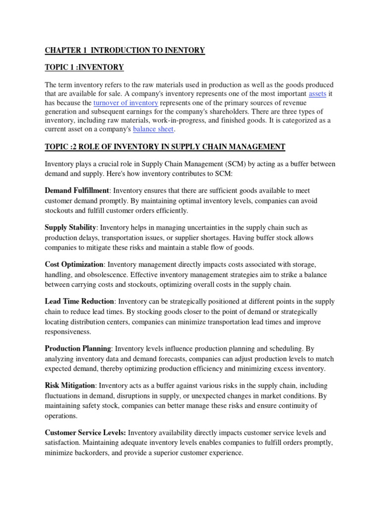 IM Notes (Complete Course) | PDF | Autoregressive Integrated Moving ...