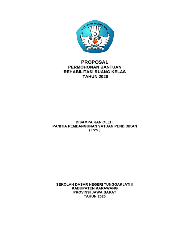 PROPOSAL PENGAJUAN DAK 2020 | PDF