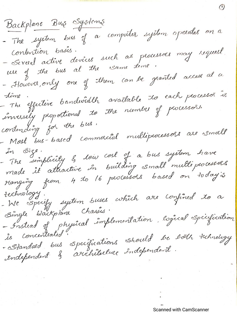 ESD-Module3-Backplane Bus System | PDF
