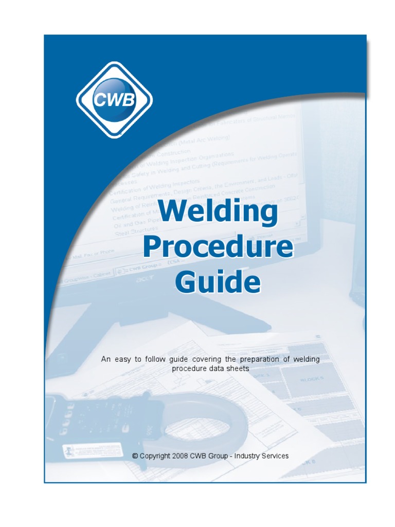 CWB Welding Procedure Guide | PDF | Welding | Construction