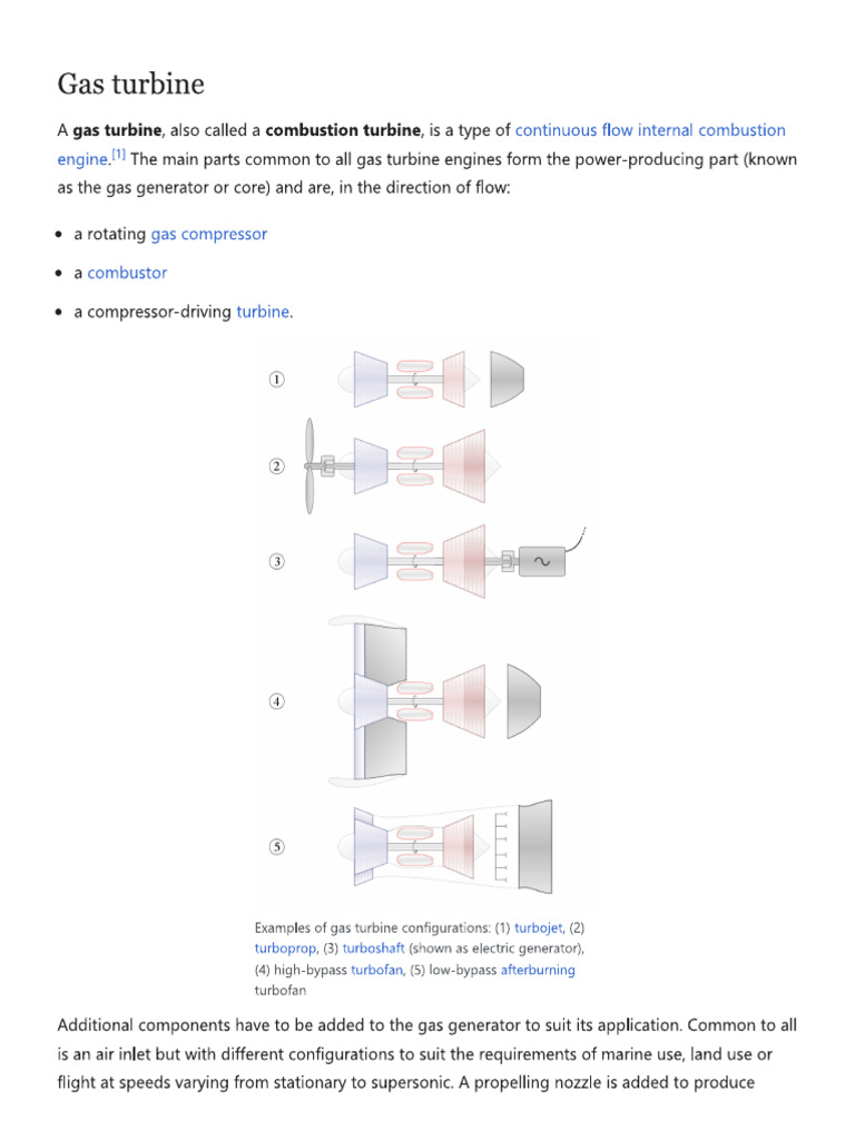 Gas Turbine Pdf