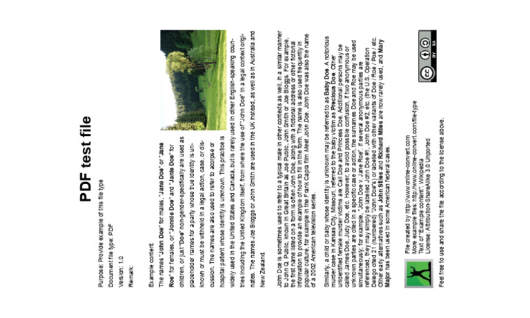 Example | PDF | John Doe