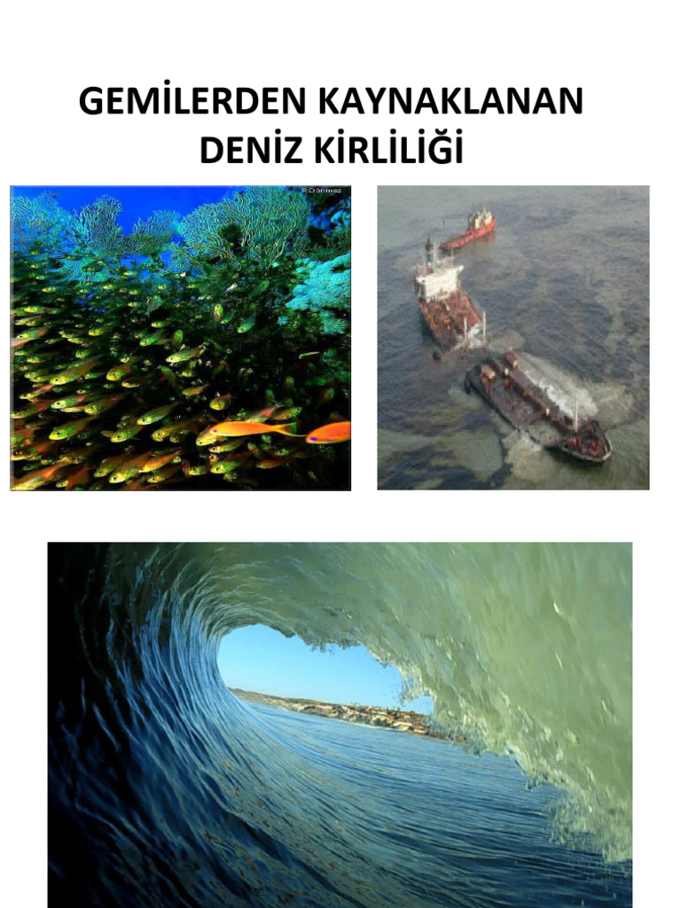 SLAYT 6 Gemi Kaynaklı Kirlilik | PDF
