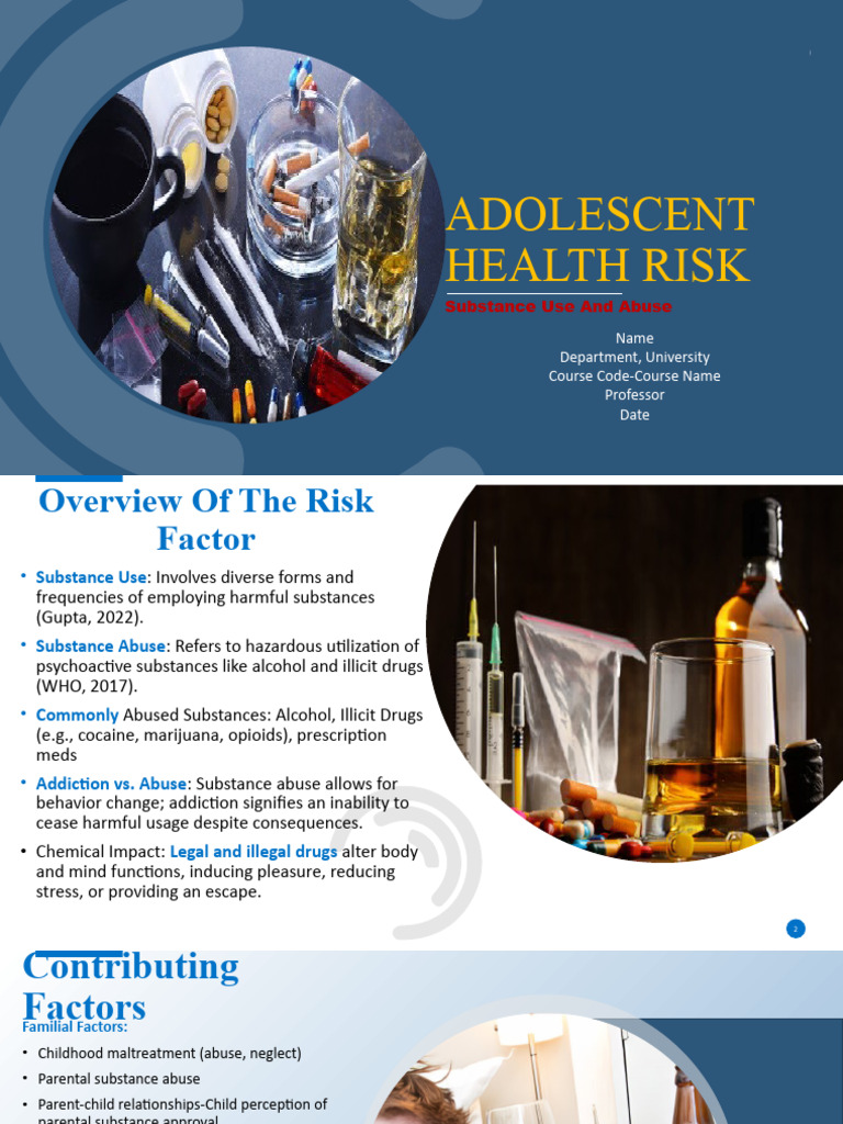 5 Page Order 6791862 - Adolescent Health Risk Seminar | PDF | Substance ...