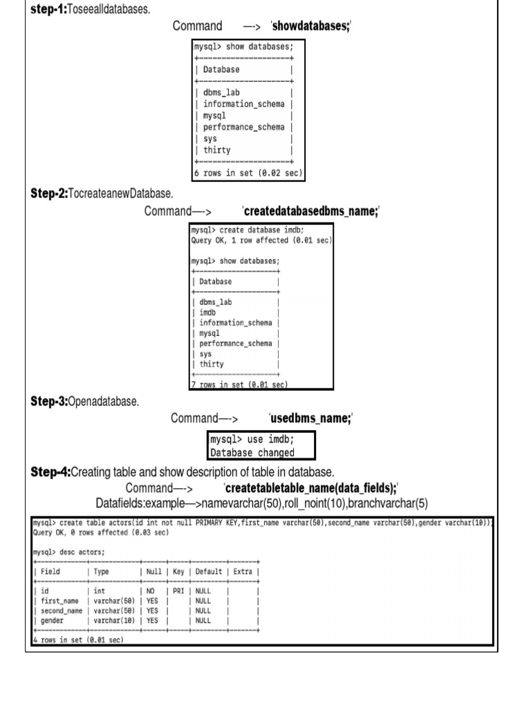 Lab 3 | PDF | Databases | Data Management Software