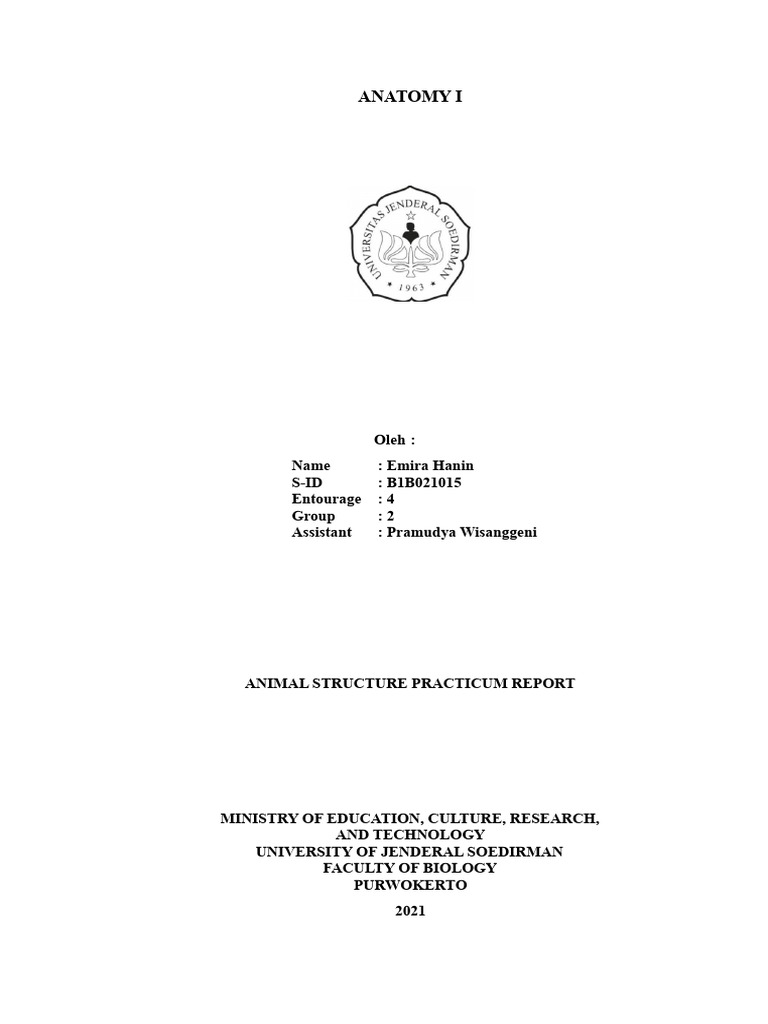 PRACTICAL WORKSHEET ANATOMY 1 - International Class | PDF | Fish | Kidney