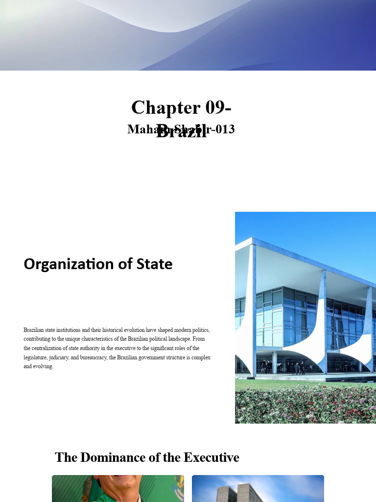 Brazilian State Institutions and Political Structure... | PDF | Brazil ...
