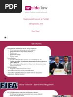 ENG - Professional Football Player Contract | PDF | Wage | Arbitration