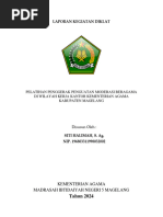 Contoh Laporan Moderasi Beragama Madrasah | PDF | Karier & Perkembangan