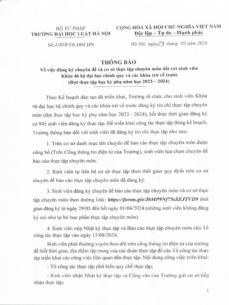 TB1007 TTCM K46CQ KP 2023 2024 | PDF