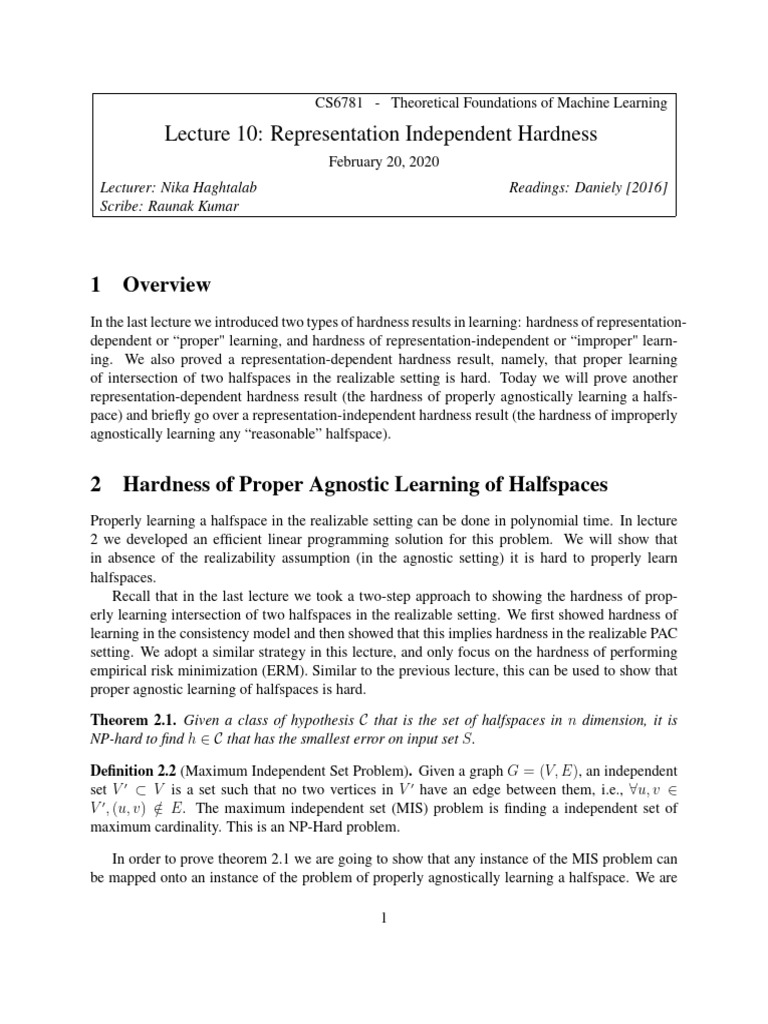 10_hardness2 | PDF | Mathematical Concepts | Theoretical Computer Science