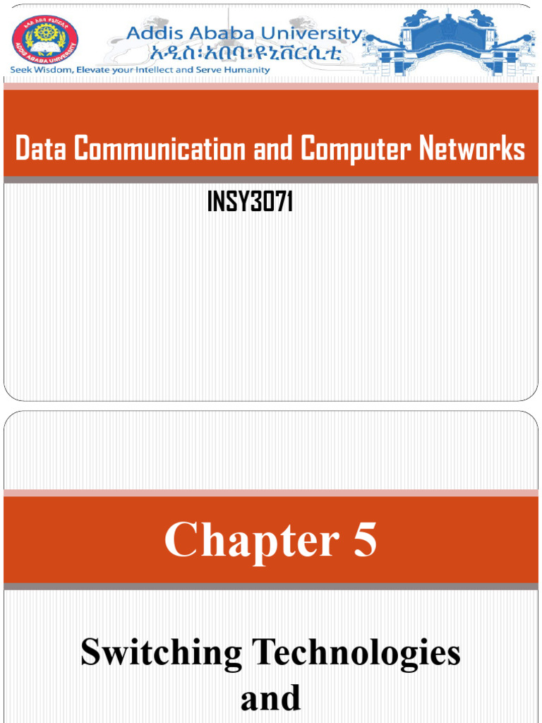 Chapter 5 - Switiching and Network Devices | PDF | Computer Network ...