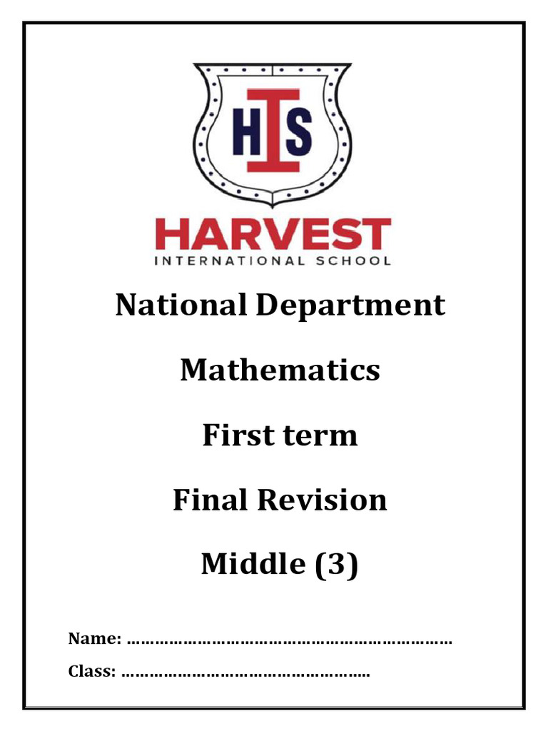 Model Answer Cumulative Questions m3 | PDF | Mathematical Analysis ...