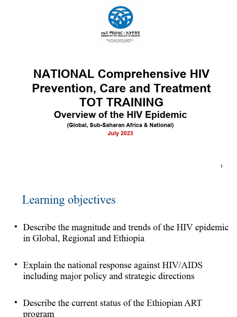 Overview of the HIV Epidemic- Global,SSA & Ethiopia | Download Free PDF ... Overview of the HIV Epidemic- Global,SSA & Ethiopia | Download Free PDF ...