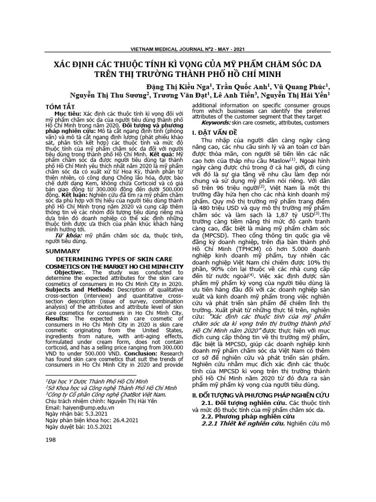 YHVN T5.2.21INCAN 198-203-662-1100 - Văn bản của bài báo | PDF
