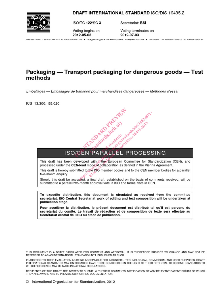 Iso 16495 2013 | PDF | International Organization For Standardization ...