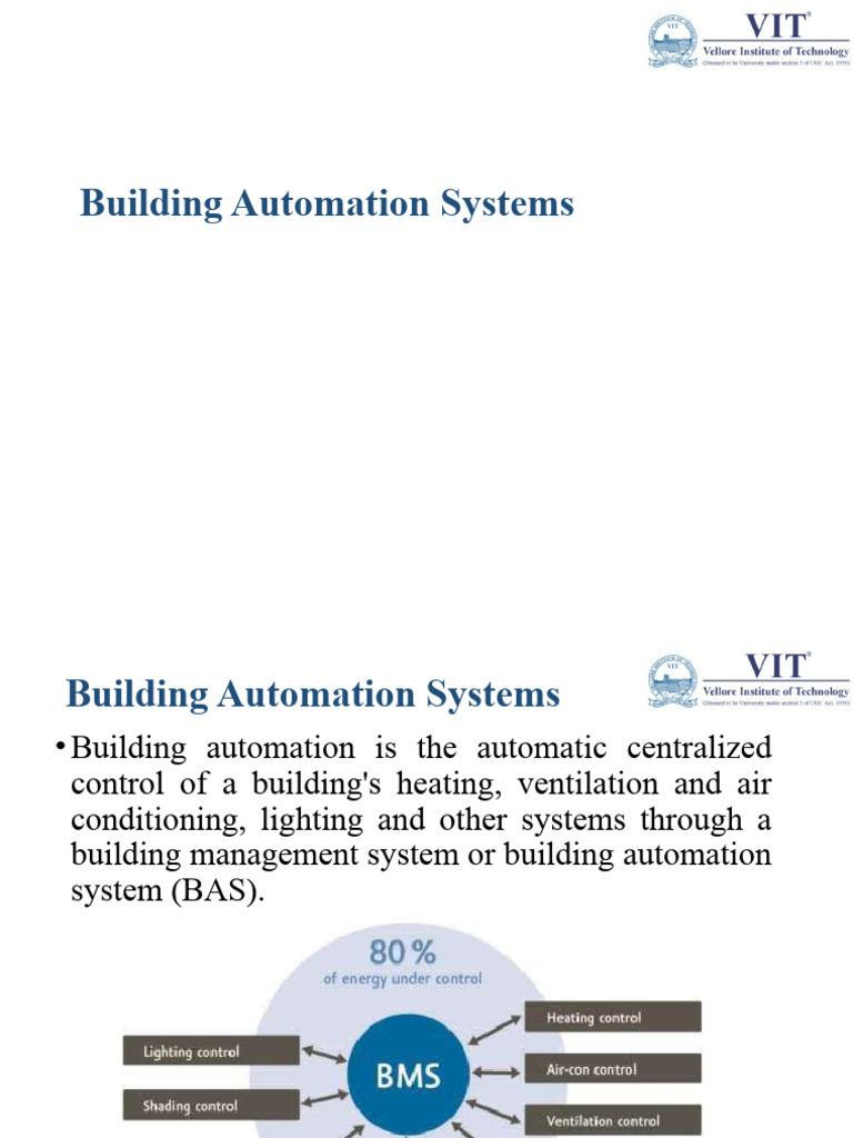 Building Automation Systems | PDF | Building Automation