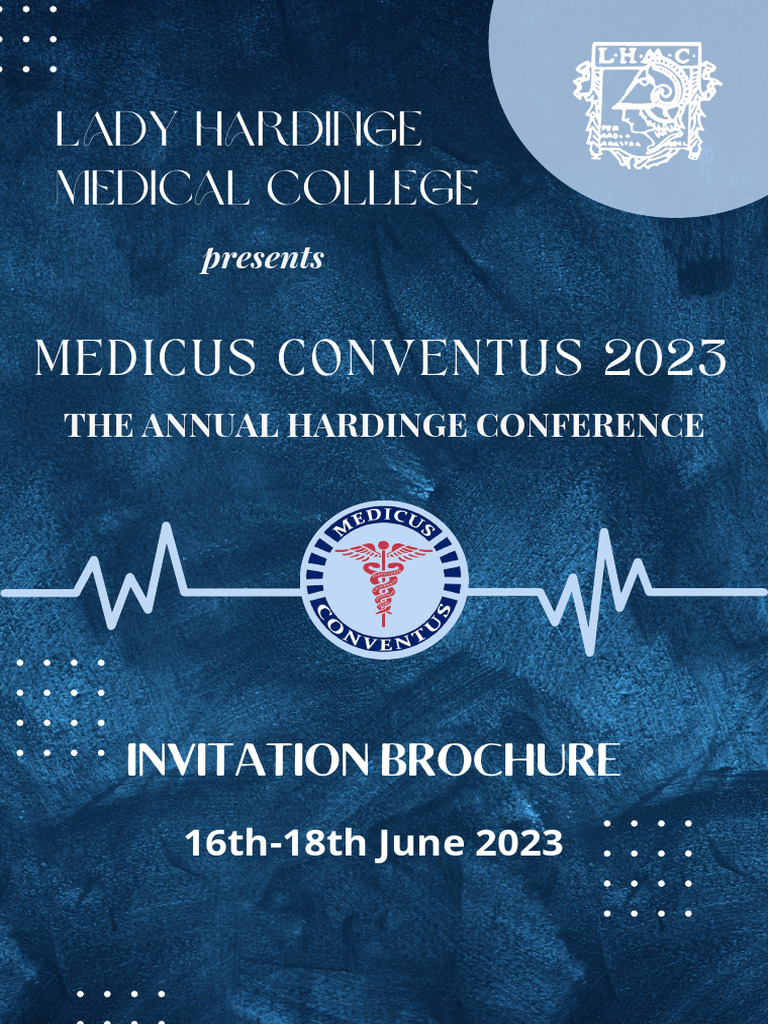 Medicus Conventus 2023 Brochure | PDF | Surgery | Clinical Medicine