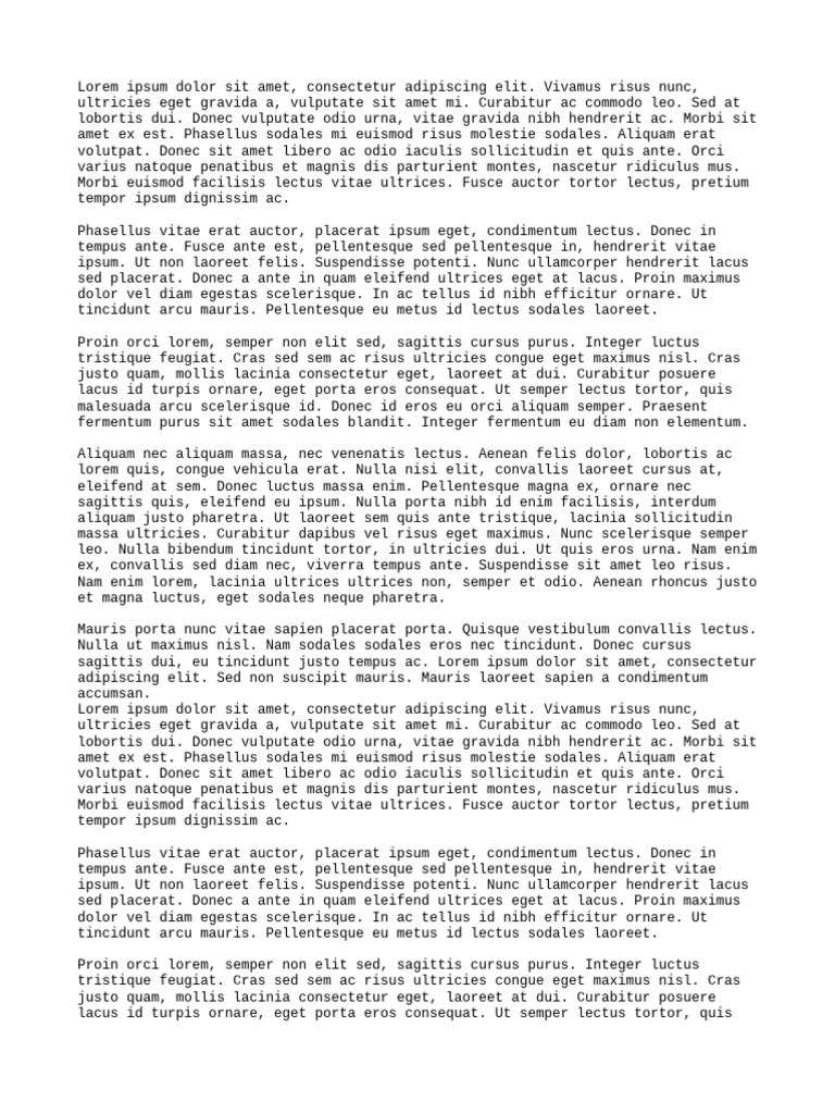 Generic Word Compilation | PDF