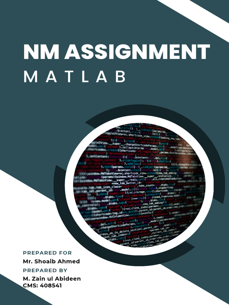 NM Assignment Zain | PDF | Theoretical Computer Science | Computer Science