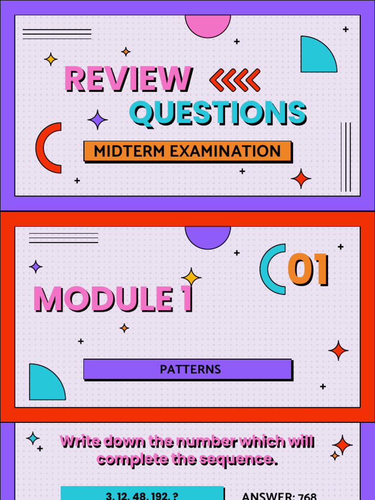 Review Questions For Midterms-2nd Sem Ay 2023-2024 | PDF | Spreadsheet | Inductive Reasoning
