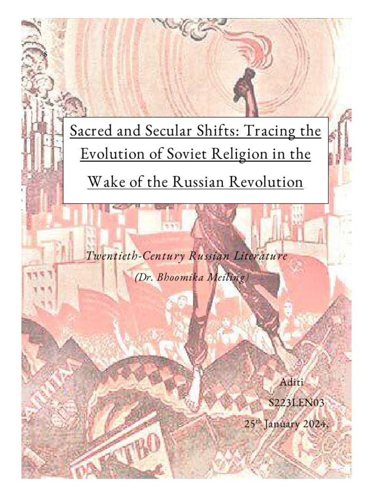 Russian Project | PDF | Vladimir Lenin | Joseph Stalin