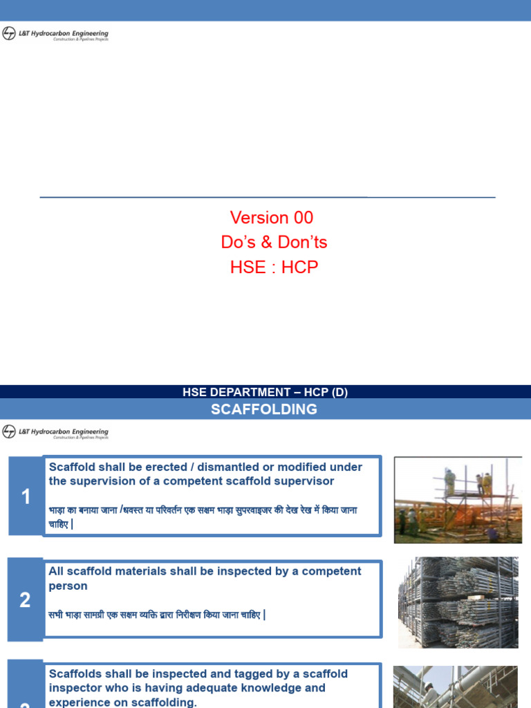 1 - Scaffolding | PDF
