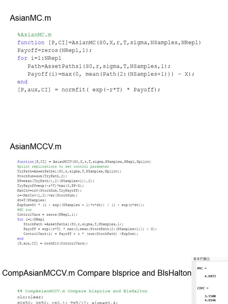 Asian and Lookback Option Pricing Methods | PDF | Derivative (Finance ...