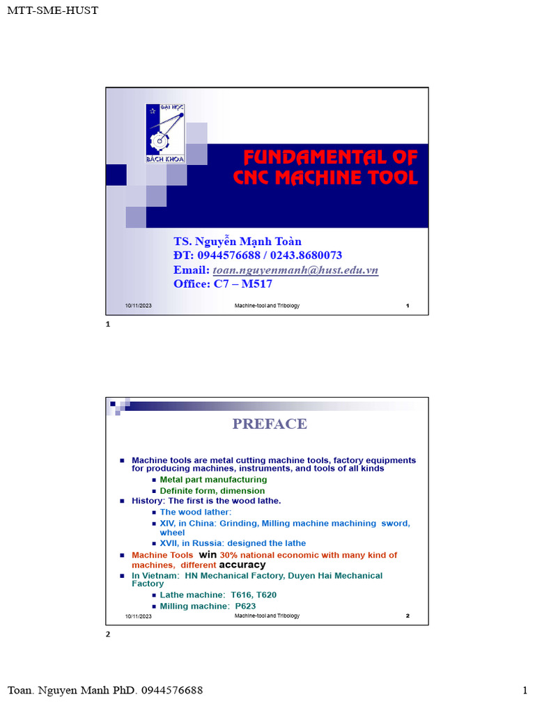 Chapter 1 | PDF | Machine Tool | Machining