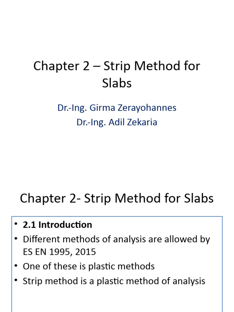 2-Structural-Design 2012 Strip Method | PDF | Beam (Structure) | Bending