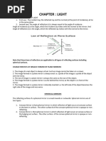 Understanding Light and Reflection Principles | PDF | Mirror ...