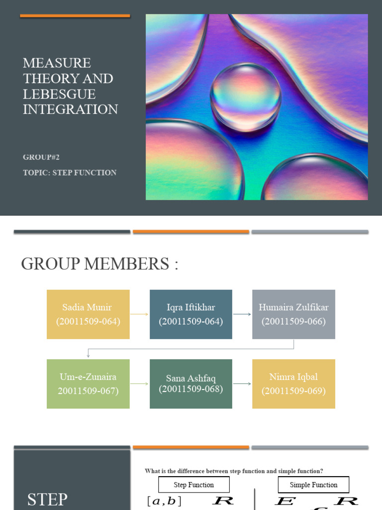 Measure Theory and Lebesgue Integration | PDF | Lebesgue Integration ...