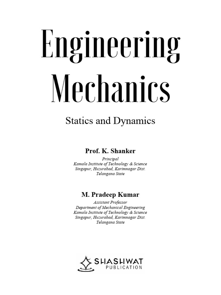 Engineering Mechanics Statics and Dynamics 9789395125048 9395125047 ...